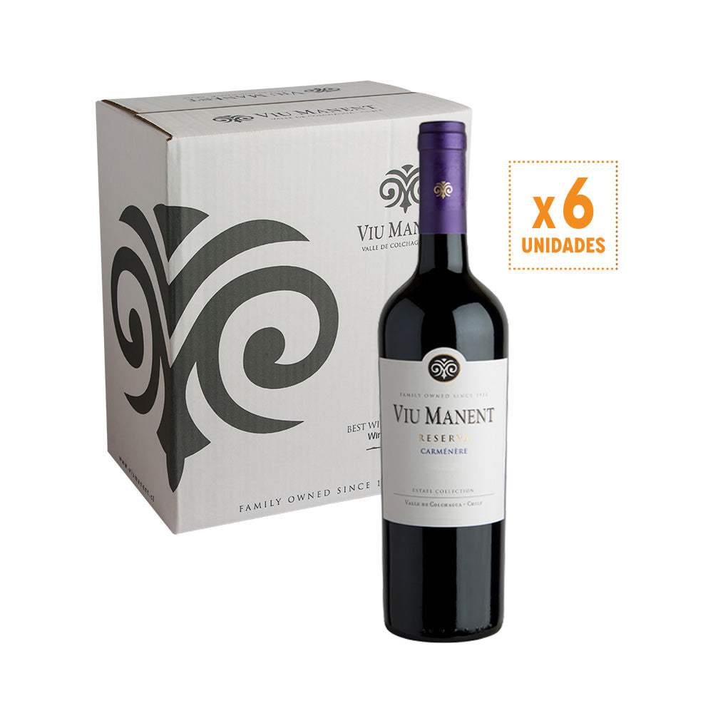 Caja 6 Viu Manent Reserva Carmenere