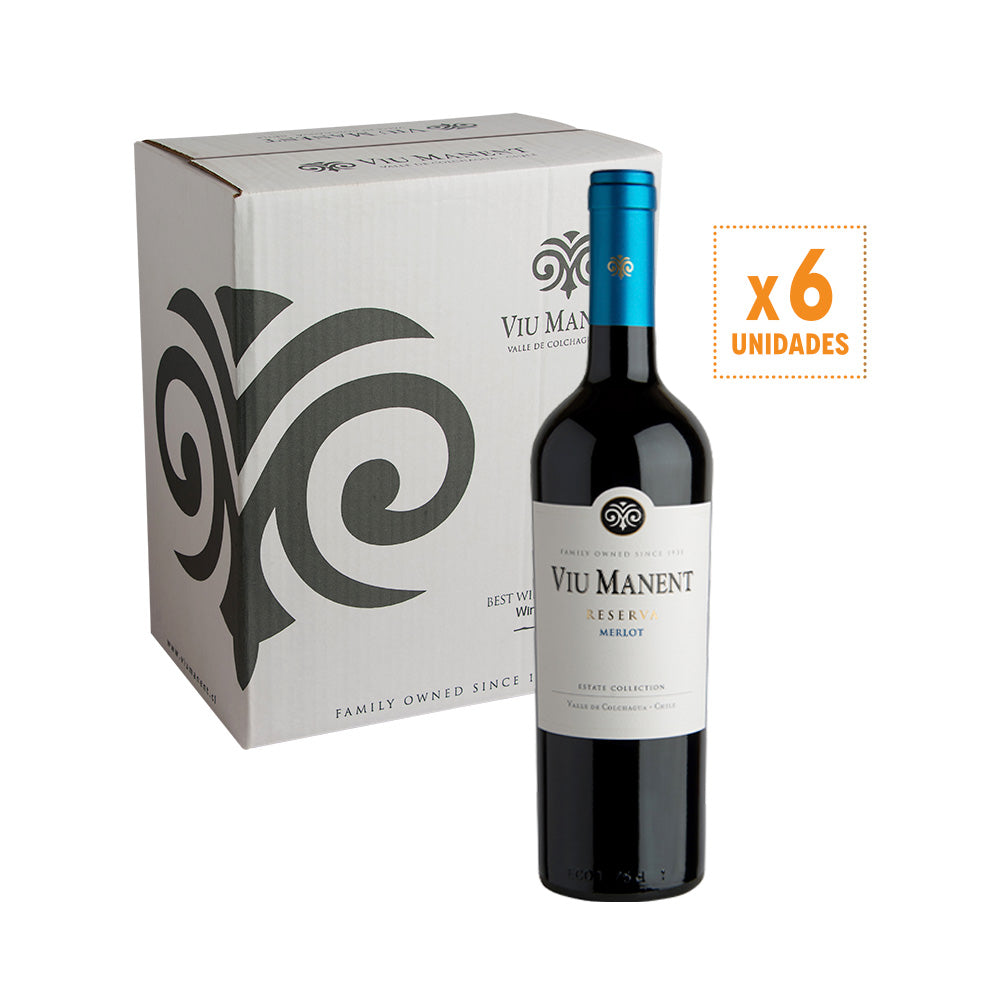 Caja 6 Viu Manent Reserva Merlot