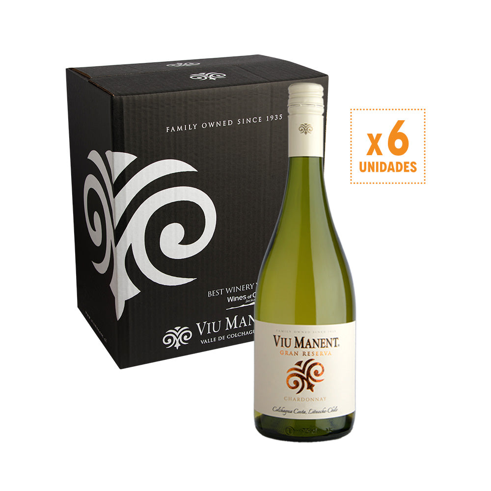 Caja 6 Botellas Gran Reserva Chardonnay – Viu Manent