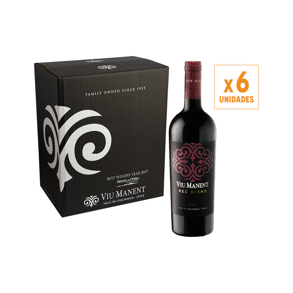 Caja 6 Botellas Red Blend – Viu Manent